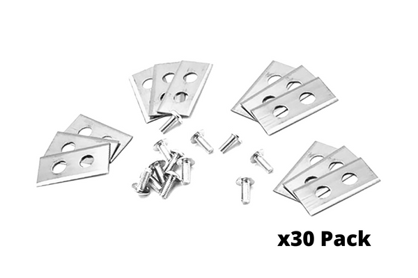 30 Pack Replacement Kress Stainless Steel Robotic Mower Blades – Gerry ...
